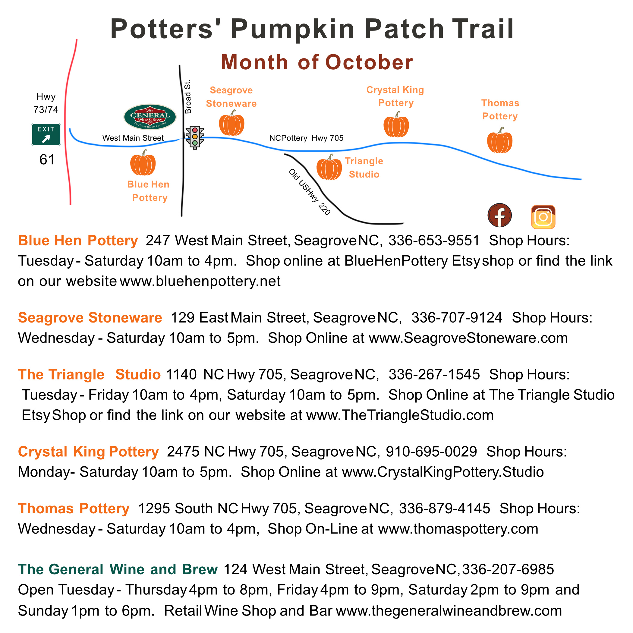 Maps and Plans – Potters' Pumpkin Patch